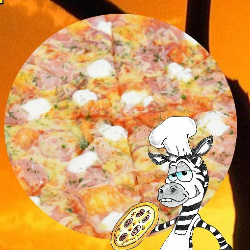 Vilks ar zebru saderēja | €7.50 | Picērija "Zebra" Balvi | Balvi